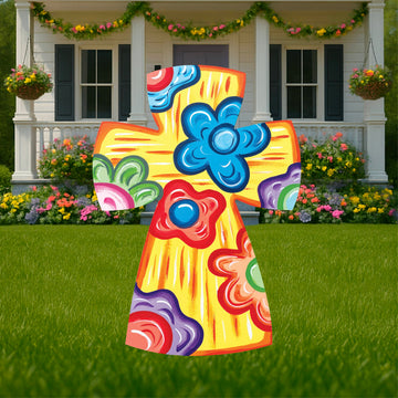 Spring & Summer Outdoor Yard Crosses | Personalized Memorial Lawn ...