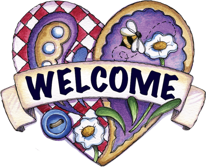 Welcome Heart Sign Outdoor Decoration – Yard Art Decor and More LLC