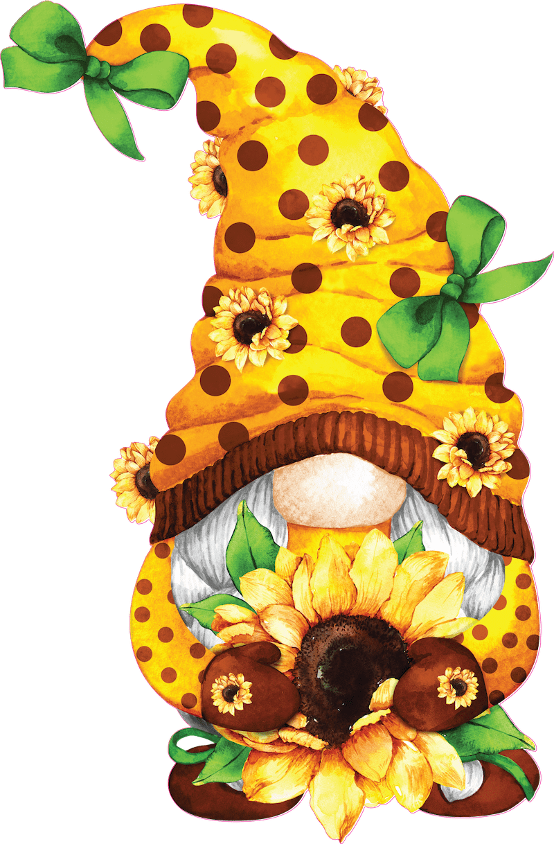 Sunflower Gnome Yard Decoration for Your Outdoor Space#N# – Yard Art ...