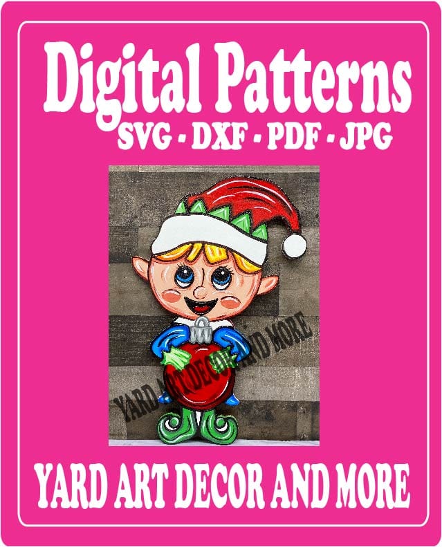 Christmas Elf Templates – DIY Yard Signs – Yard Art Decor and More