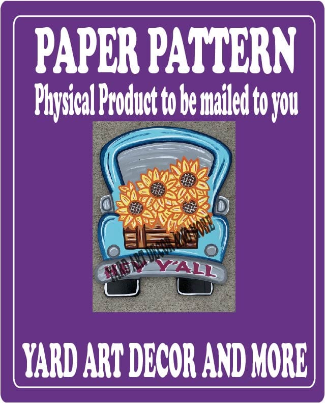 Printable Yard Sign Patterns | DIY Templates from Yard Art Decor and ...