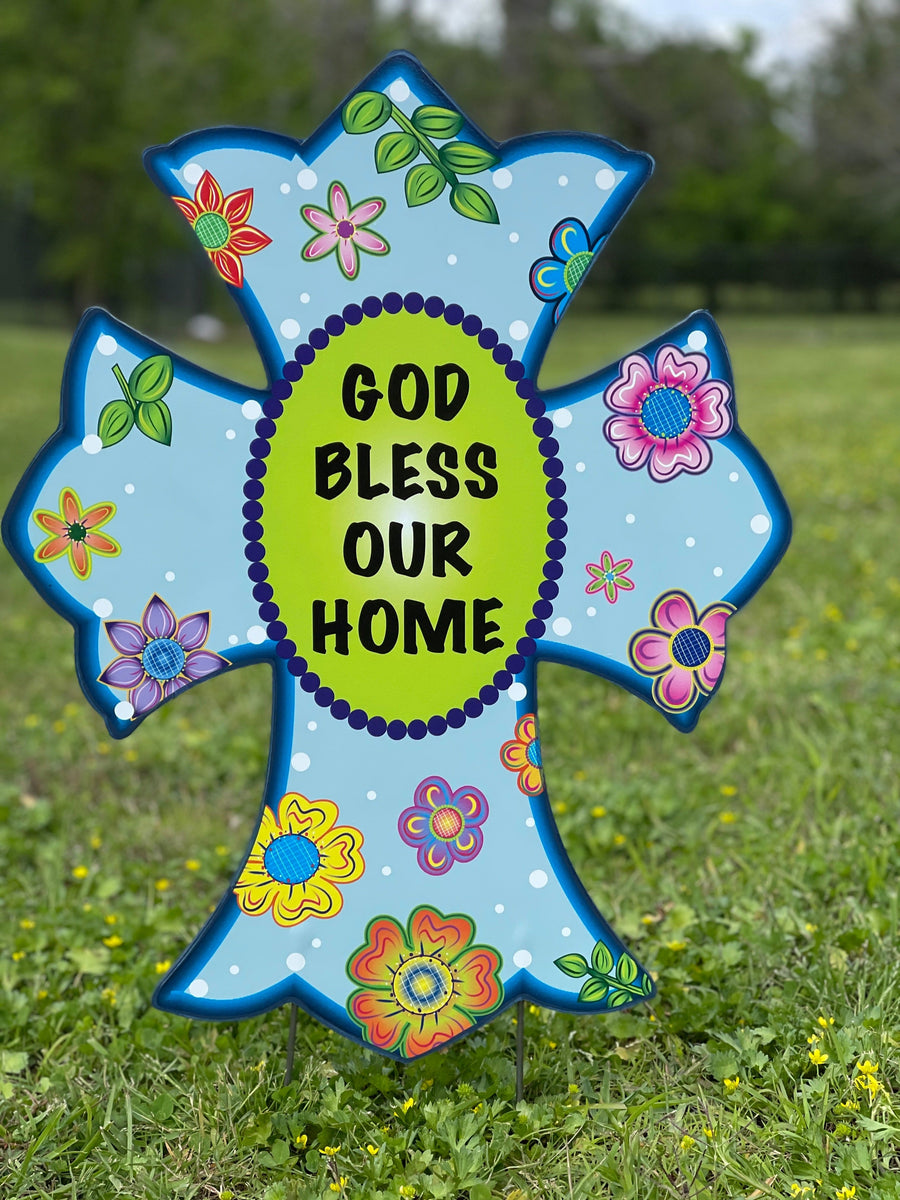 Spring Summer Crosses – Yard Art Decor and More LLC