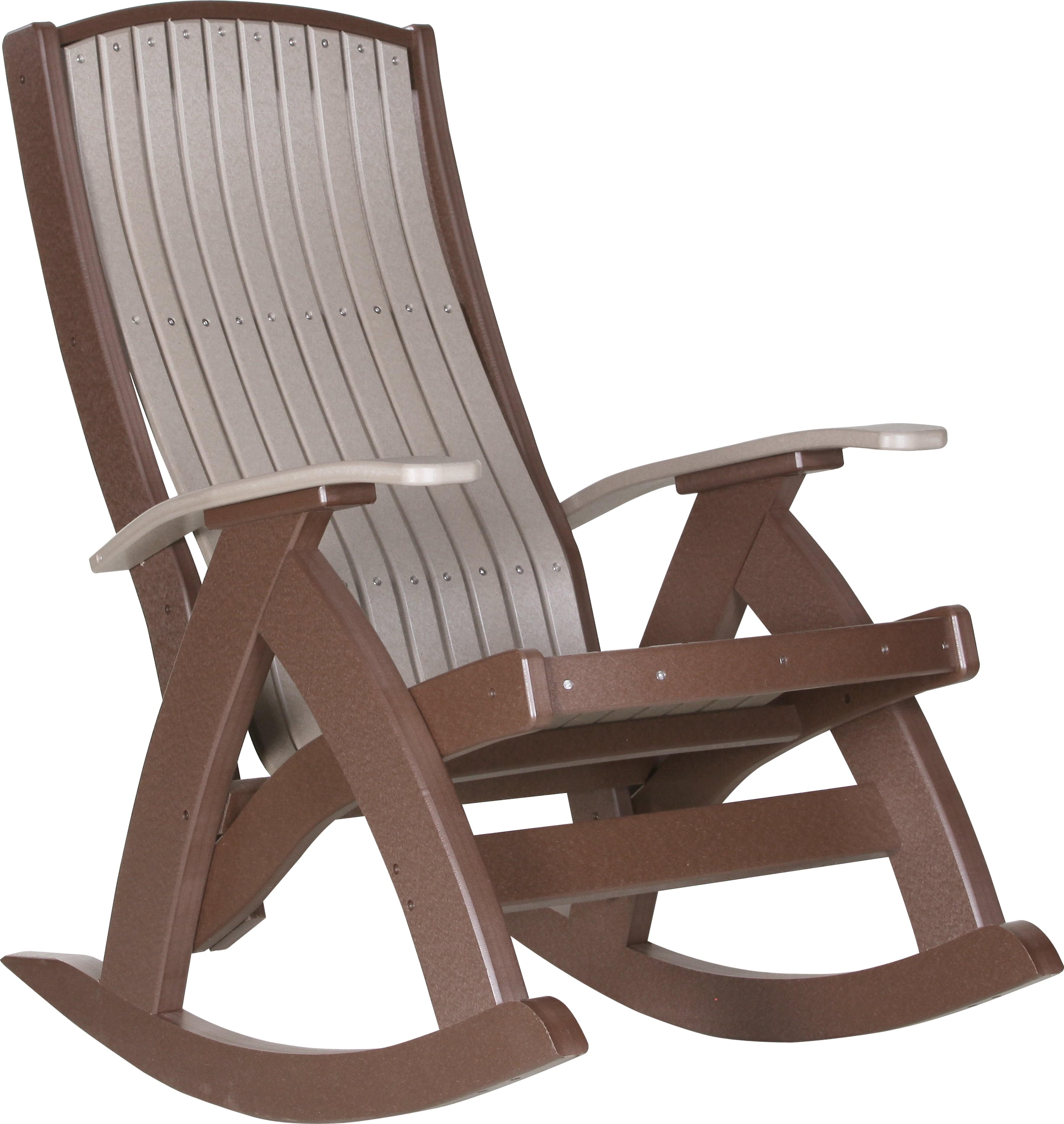 LuxCraft Comfort Rocker Chair – Yard Art Decor and More